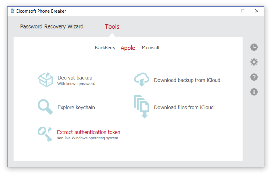 Extracting and Using iCloud Authentication Tokens | ElcomSoft blog