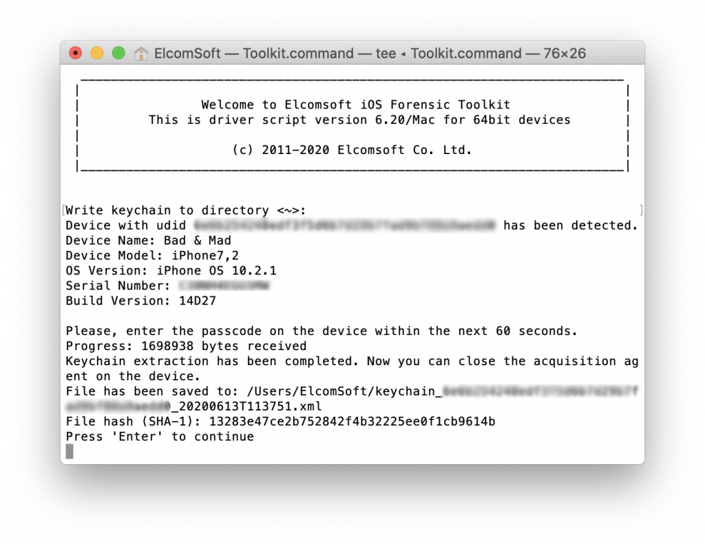Extracting and Decrypting iOS Keychain: Physical, Logical and Cloud ...