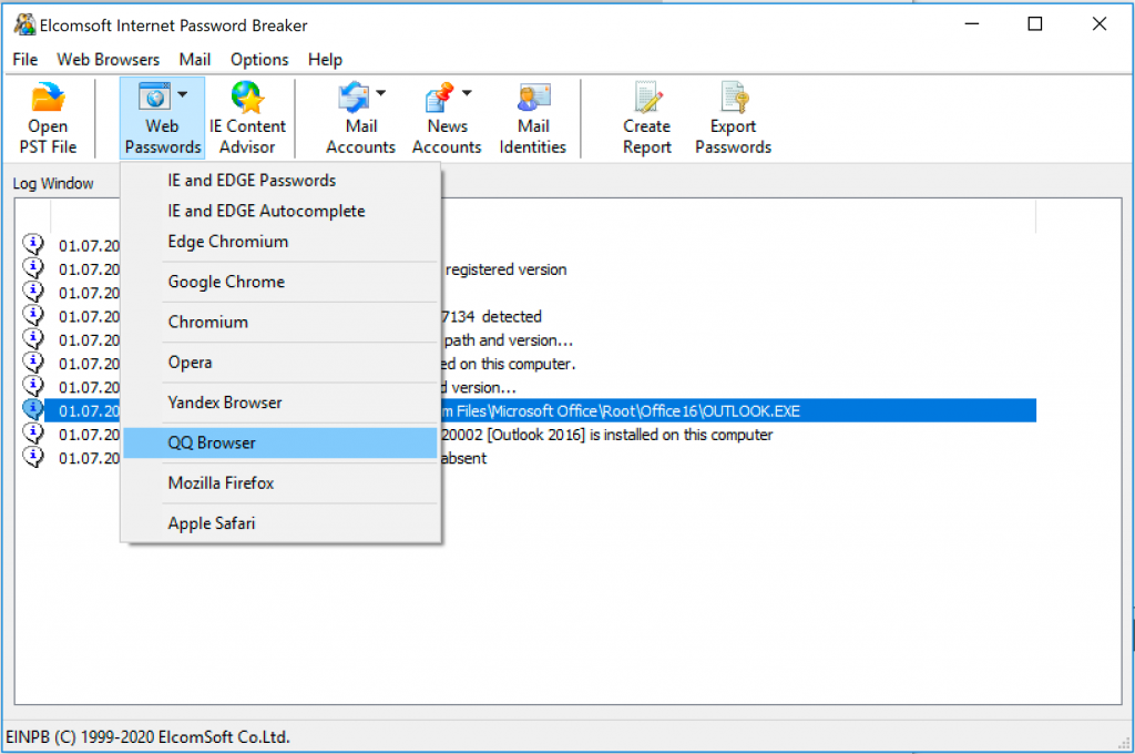 Extracting Passwords From Tencent Qq Browser Elcomsoft Blog