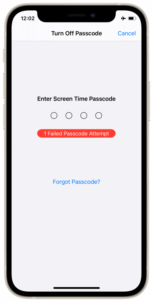 how-many-failed-attempts-do-you-get-on-screen-time-ouestny