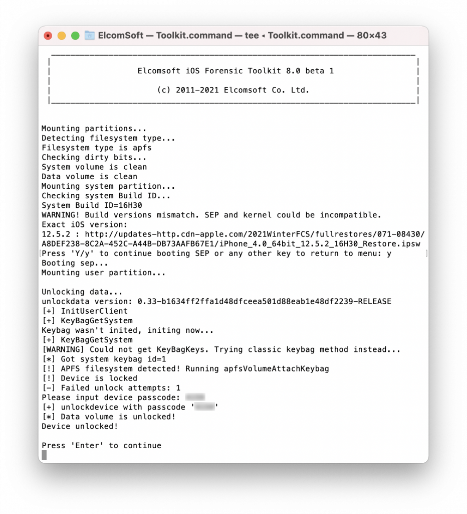 Guide: Forensically Sound Extraction of iPhone 5s, 6, 6s and SE with ...