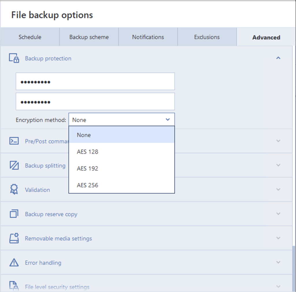 Targeting Backup Encryption: Acronis, Macrium, and Veeam | ElcomSoft blog