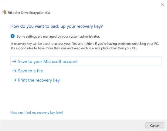 Preventing BitLocker Lockout and Recovering Access to Encrypted System ...