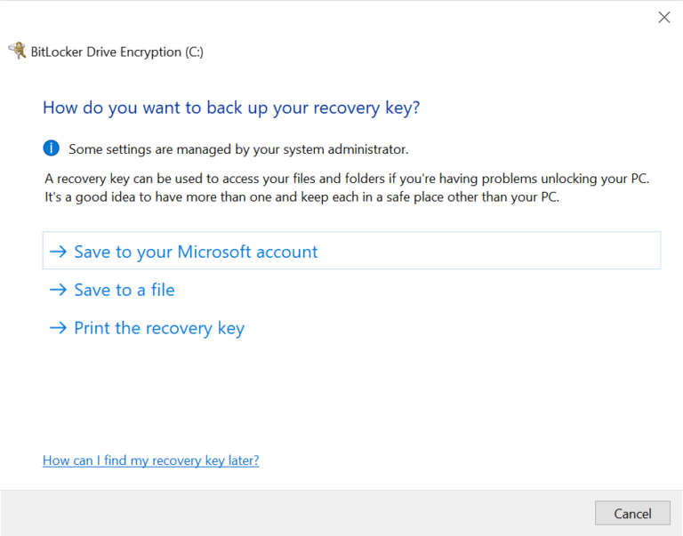 Preventing BitLocker Lockout and Recovering Access to Encrypted System ...