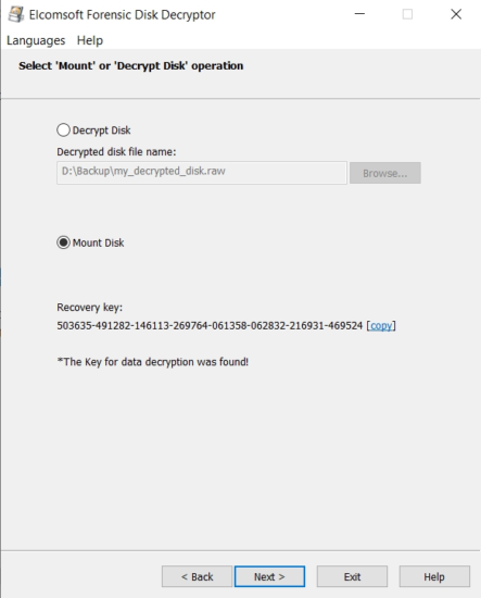 Live System Analysis: Extracting BitLocker Keys | ElcomSoft blog