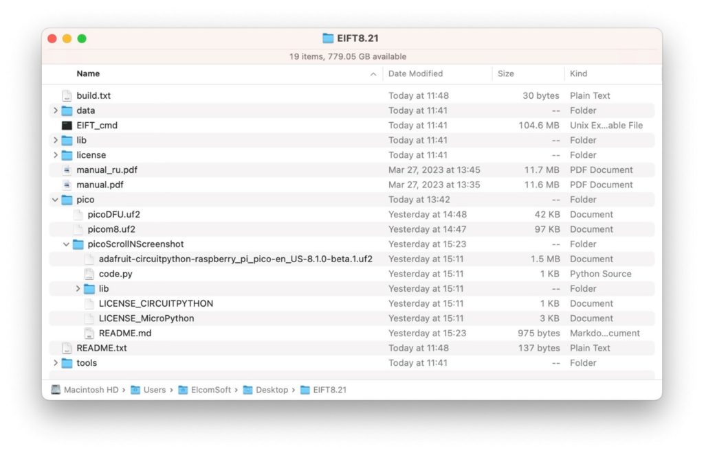 Automating Scrolling Screenshots with Raspberry Pi Pico | ElcomSoft blog