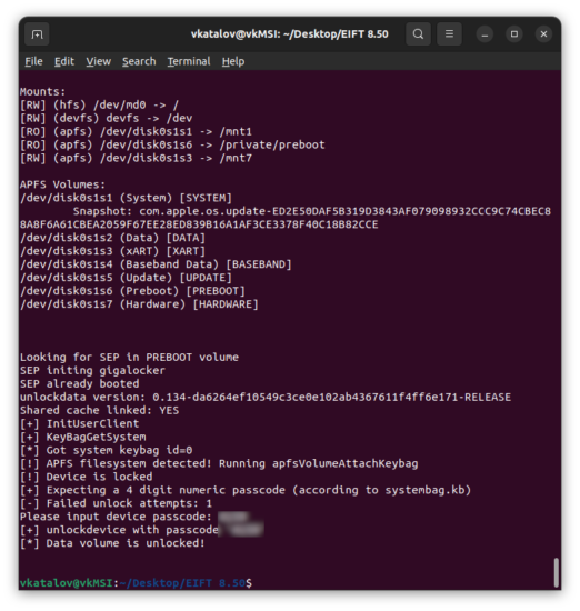 iOS Forensic Toolkit: Exploring the Linux Edition | ElcomSoft blog